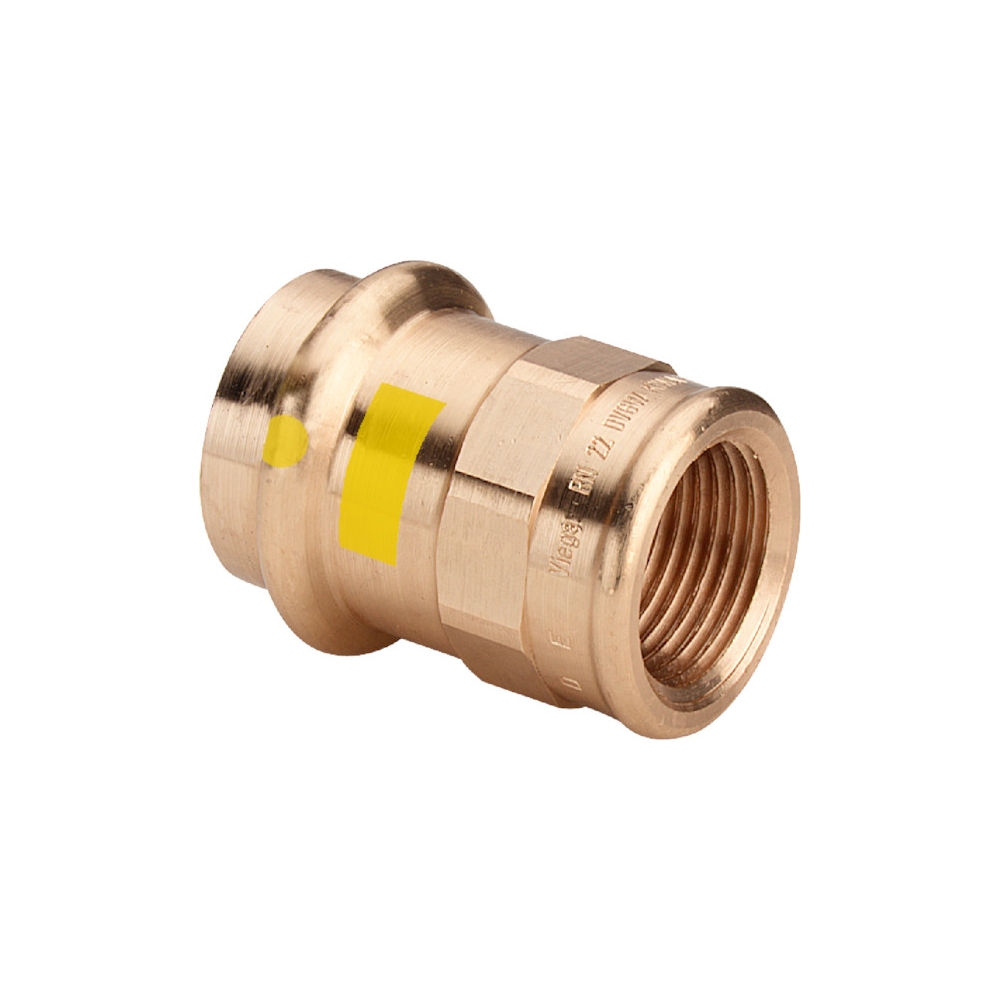 Złączka miedziana zapras do gazu gwint wewnętrzny 28 x 1"