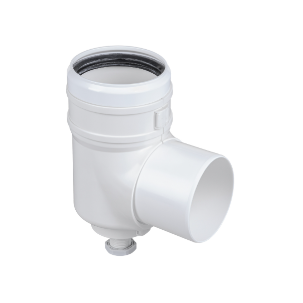 Kolano jednościenne spalinowe 80 (PP) 87°